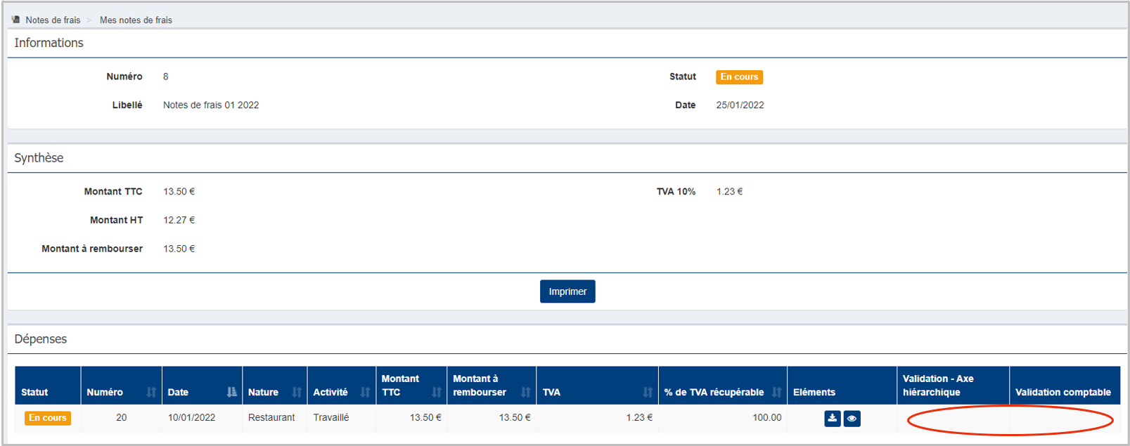 Comment suivre l'avancement de mes notes de frais et quels sont les ...