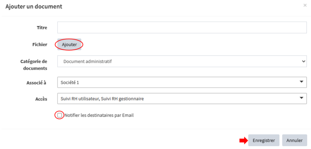 Comment partager un document ? [oHRis]